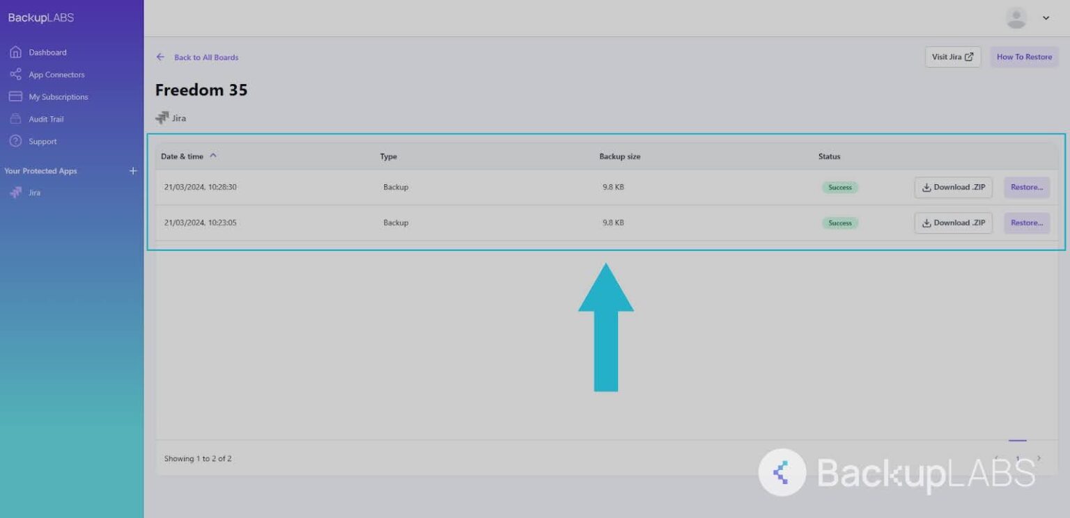 A Step-by-Step Guide To Restoring Jira Data | BackupLABS